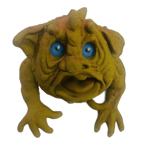 Mattel | Other | Vtg 98s Original Boglins Squidge Seven Towns Hand ...
